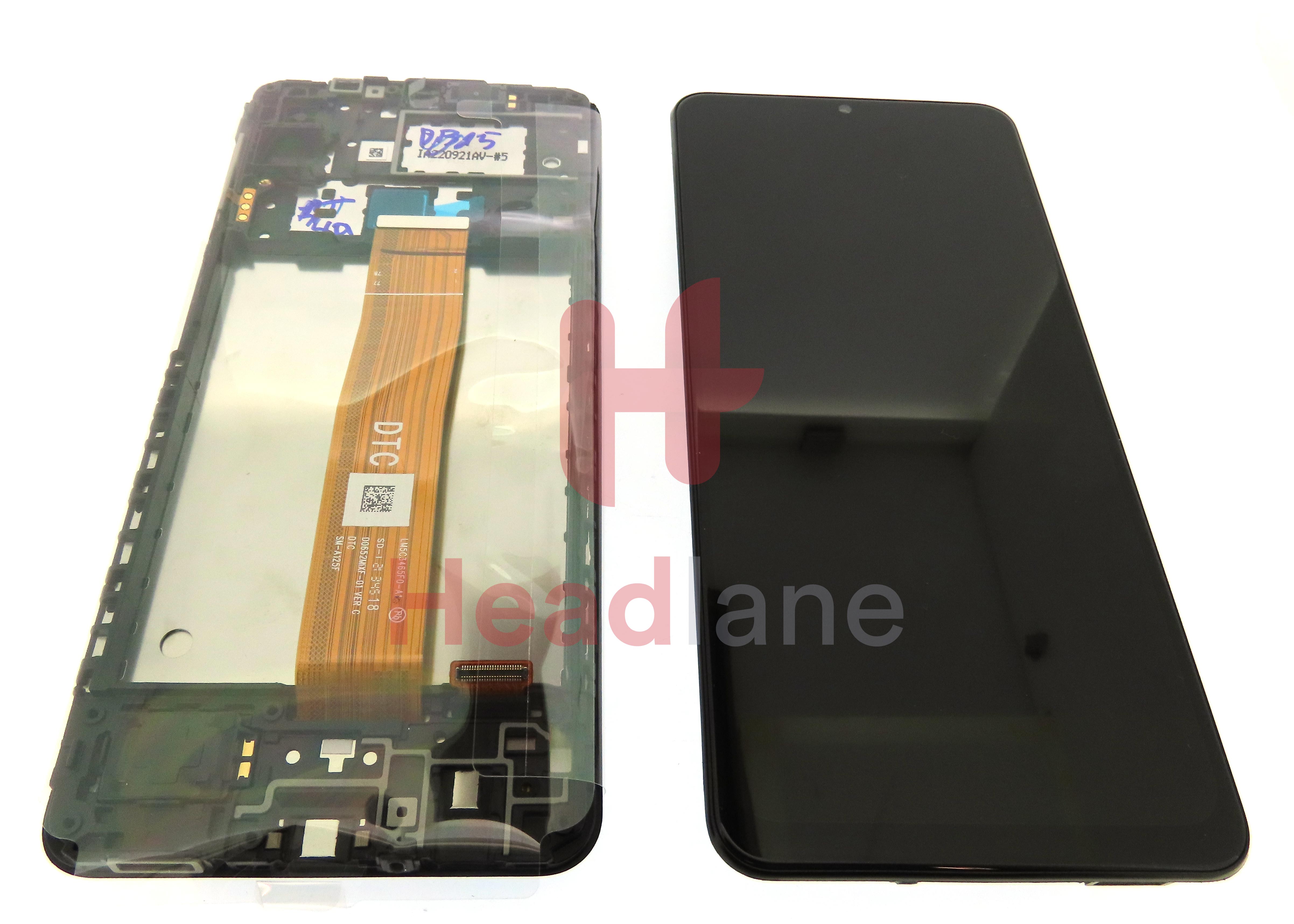 Samsung SM-A125 Galaxy A12 LCD Display / Screen + Touch (DTC) - GH82-24491A-DTC